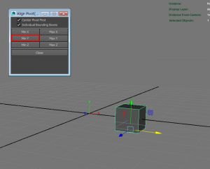 MAYA オブジェクトのPivot位置を、上下左右手前後ろにボタン1つで変更する「Align pivots to bounding box」の使い方。 • 3DCG最新情報サイト ...