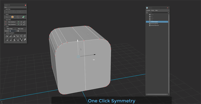 MAYAで使えるハードサーフェースプラグイン「ModIt」が公開されました！ • 3DCG最新情報サイト MODELING HAPPY