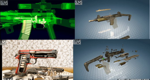 銃を3DCGでモデリングするなら構造が細かく見れる！【World of Guns: Gun Disassembly】を使えばスイスイモデリング ...