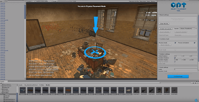 物理配置で大量のオブジェクトを簡単に配置できるUnityツール「Object Placement Tool」 • 3DCG最新情報サイト MODELING HAPPY