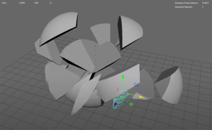 MAYA Shatter機能を使ってモデルをバラバラにしたり地割れのような表現を作成出来るチュートリアル動画 • 3DCG最新情報サイト ...