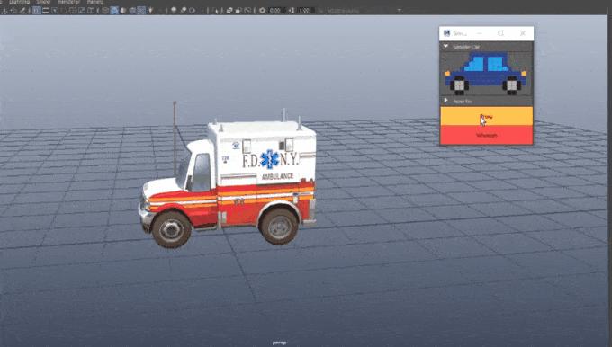 car_autorig script for Maya 数クリックでタイヤの回転やハンドルの切り替えなどシンプルな動きを作成出来る自動リグスクリプト • 3DCG最新情報サイト ...
