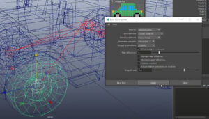 car_autorig script for Maya 数クリックでタイヤの回転やハンドルの切り替えなどシンプルな動きを作成出来る自動リグスクリプト • 3DCG最新情報サイト ...
