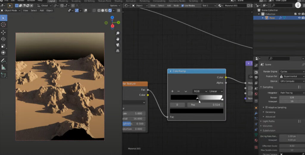 Procedural Terrain Shader for Blender ブレンダーで凹凸地形を作るチュートリアル動画とノードデータをダウンロード出来ます • 3DCG最新情報サイト ...