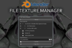 File Texture Manager ブレンダーで特定のフォルダにテクスチャをワンクリックでバックアップ等が可能な無料アドオン ...