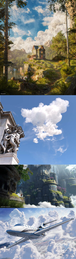 Cloudscapes 211種類のフォトリアルな雲をBlenderで1クリック配置出来るクラウドコレクション • 3DCG最新情報サイト MODELING HAPPY