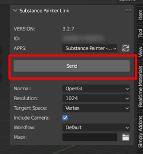 Substance Painter Live Link BlenderとSubstance 3D Painterを連携させて1ボタンで行き来 ...