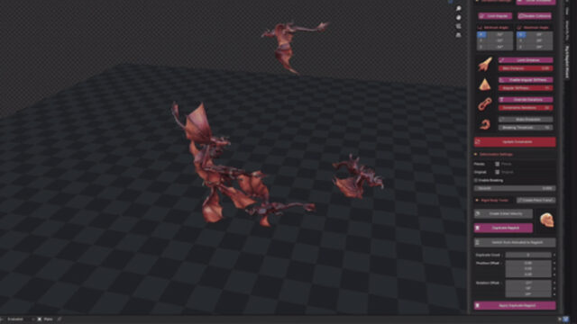 Auto Rig & Ragdoll Wizard Blenderで簡単にリグ作成と、キャラクターやオブジェクトが自然な動きをするラグドールを ...