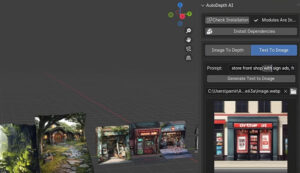 Autodepth Ai 1枚の画像から奥行きのある深度マップを作成してモデルの奥行きを調整出来るBlender用アドオン • 3DCG最新 ...